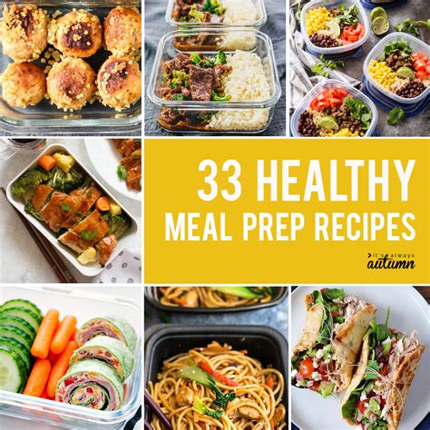 33 Delicious Meal Prep Recipes For Healthy Lunches That Taste Great