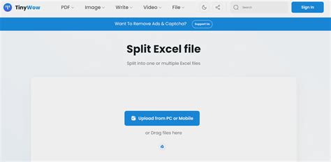 11 个最佳 Excel 工作表拆分工具 2025 免费下 载