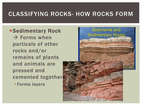 Ppt Classifying Rocks Section 4 1 Powerpoint Presentation Free Download Id6146758