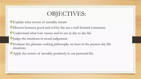 Norms Of Moralitypptx