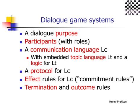 Ppt Argumentation In Agent Systems Part 2 Dialogue Powerpoint