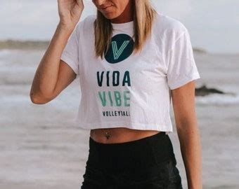 Volleyball Crop Top Etsy