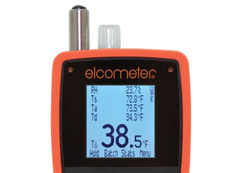 Elcometer 319 Dewpoint Meter Measure And Record Dew Point And Other