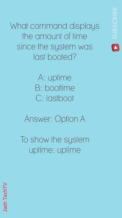 Linux Commands Quiz Interview Preparation Youtube
