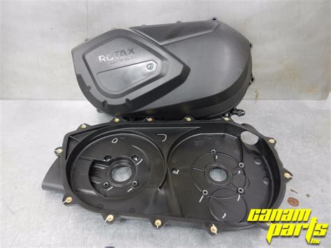 New Oem Cvt Belt Cover And Back Plate Update Kit Can Am Parts Guy