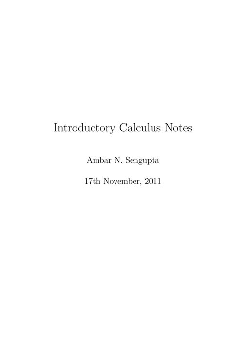 Calculus For Everyone Free Resource Krishnasamy Arasu Posted On The