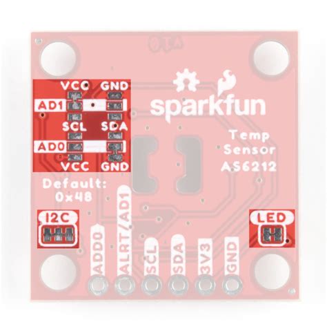 digital temperature sensor breakout as6212 qwiic hookup guide