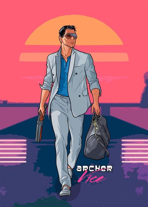 Archer Vice Wallpaper