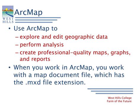 Ppt Getting Started With Arcgis Desktop Module Powerpoint Presentation Id