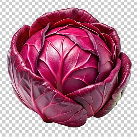 Premium Psd Fresh Red Cabbage