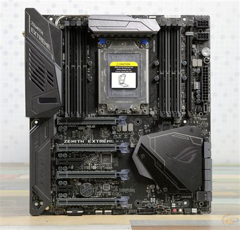 Обзор и тестирование материнской платы Rog Zenith Extreme новинка на