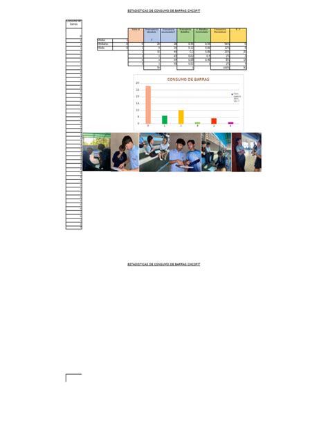 Tabla De Frecuencia Excel Pdf Estadísticas Descriptivas