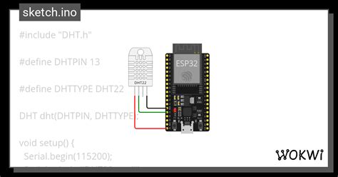 Cek Suhu Wokwi ESP32 STM32 Arduino Simulator