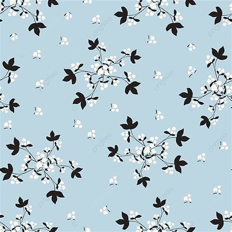 Cute Simple Pattern With Small Scale Flowers Background Style Summer