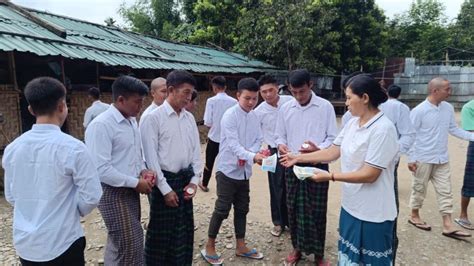 ဝိုင်းမော်မြို့နယ်၌ ရပ်ရွာအခြေပြုမူးယစ်ဆေးဖြတ်ကုသရေးနှင့် ပြန်လည်ထူထောင်ရေး သင်တန်းအမှတ်စဉ် ၁