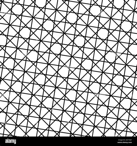 Abstract Background Of Black White Intersecting Lines Stock Vector Image And Art Alamy