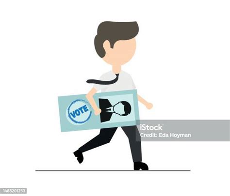 흰색 배경에 편집 가능한 투표 개념입니다 투표함 및 투표 벡터 Referendum에 대한 스톡 벡터 아트 및 기타 이미지 Referendum 개념 건강관리와 의술