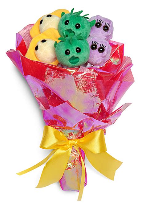 Plush Bouquet Microbes Of Love Geekalerts