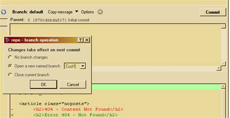 version control basic tutorial on branches specific instructions for