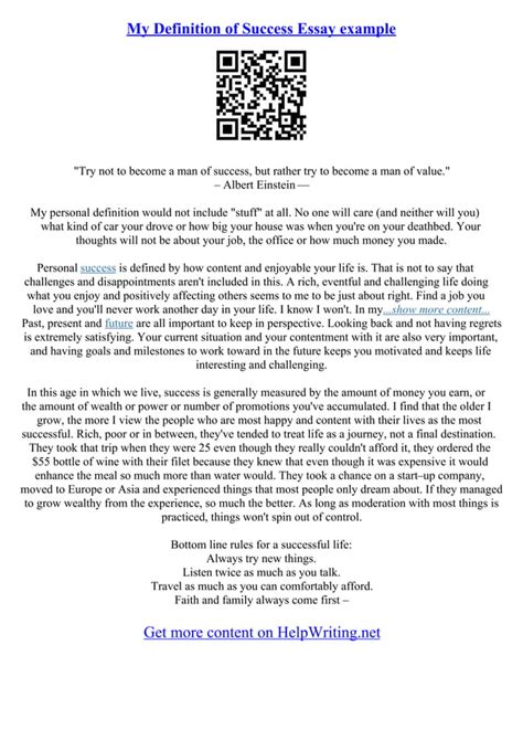 200 Word Essay Example Pdf