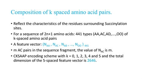 Characterization And Identification Of Lysine Succinylation Sites Based