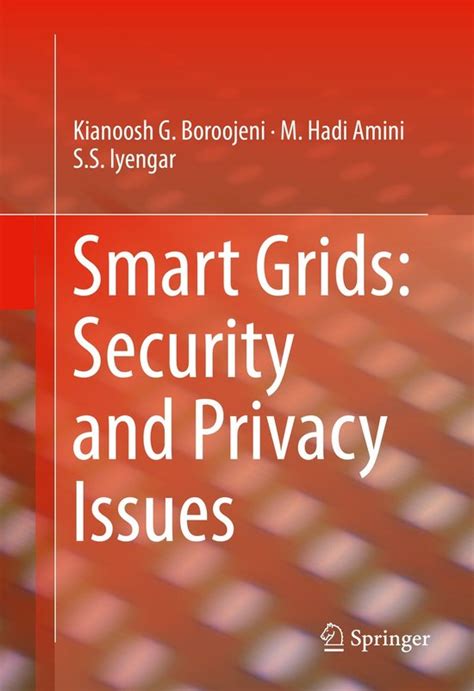 Smart Grids Security And Privacy Issues 9783319450490 Kianoosh G Boroojeni Boeken Bol