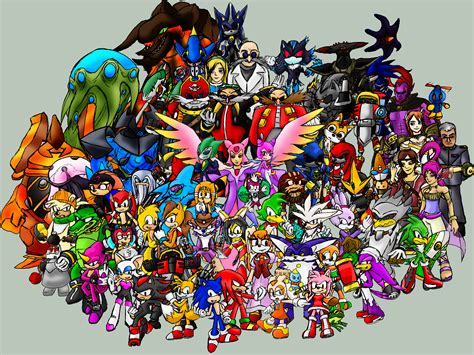 Diffe Sonic Characters