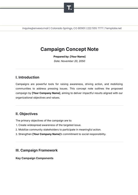 Free Training Concept Note Template To Edit Online