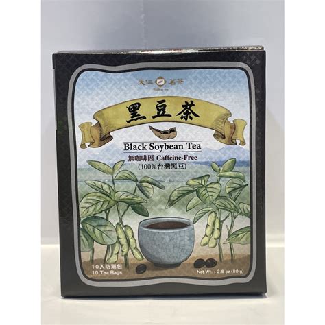 【澄韻堂】天仁茗茶 黑豆茶原片包裝 特色茶盒10入 上班族隨身泡無咖啡因茶飲 蝦皮購物
