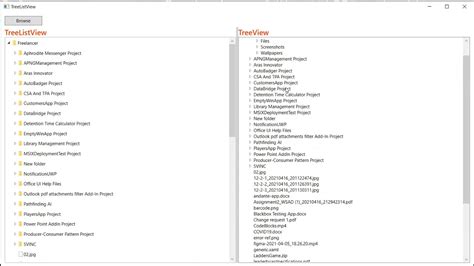 Treelistview C And Xaml Youtube