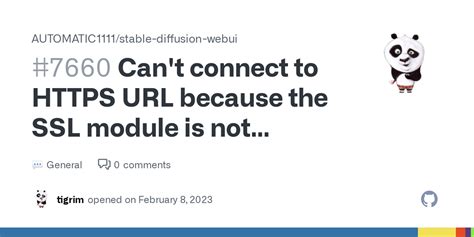 Cant Connect To Url Because The Ssl Module Is Not Available
