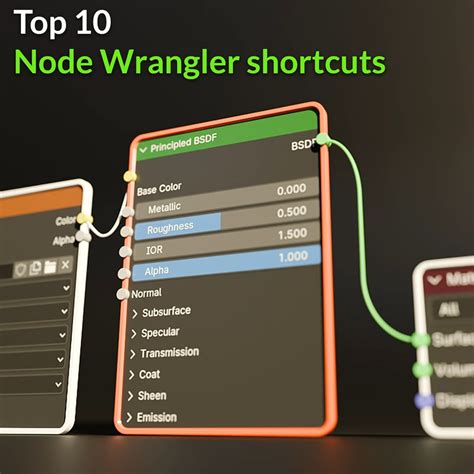 Top 10 Node Wrangler Shortcuts R Blendersecrets