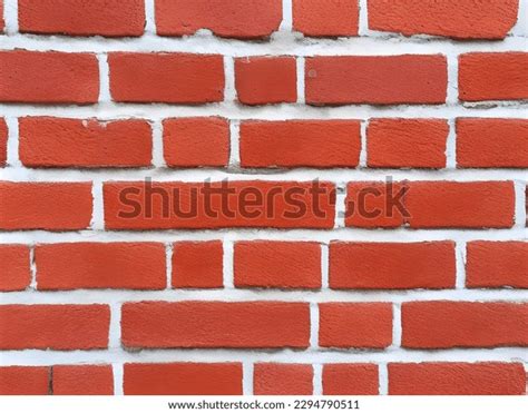 Rustic Red Brick Wall Texture Close Up Stock Illustration Shutterstock