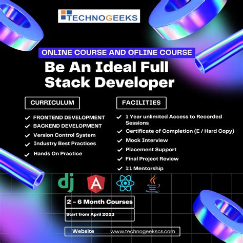 Technogeeks Django Angular React Java Frontend Opportunity
