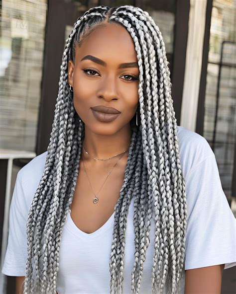 11 Braided Hairstyles To Rock Your Grey Hair Manhattan Grey