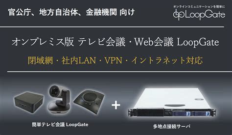ギンガシステム株式会社のオンプレミステレビ会議システム「loopgate」紹介資料ダウンロードページ 集客・広告戦略メディア「キャククル」