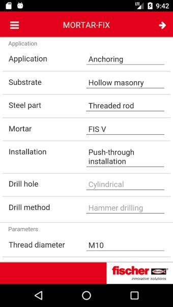 Fischer Mortar Fix Apk For Android Download