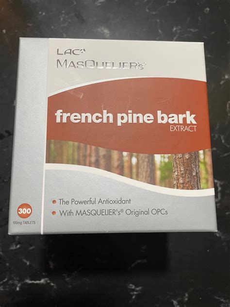 French Pine Bark Extract Supplement Health And Nutrition Health Supplements Vitamins