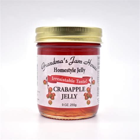 Crabapple Jelly 9 Oz Grandmas Jam House