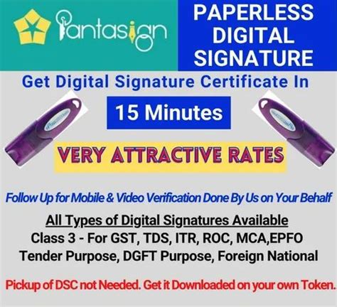 DSC Renewal At Best Price In Mumbai ID