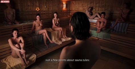 Heated A Sauna Session Nude Pics Page 1