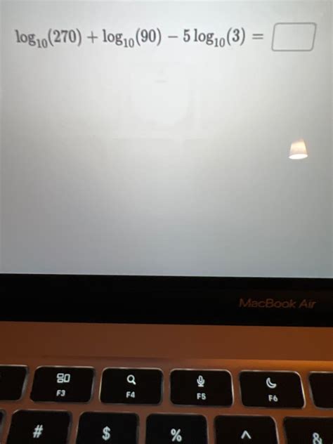 Answered Log10 270 Log10 90 5 Log₁0 3 Bartleby