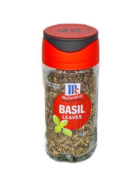 Mccormick Basil Leaves 10g Adelaides Finest Supermarkets