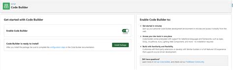 Salesforce Code Builder