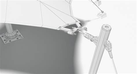 Membrane Tensile Twin 3d Model 59 Max Fbx Free3d