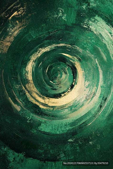 Ai创作图绿金属肌理 螺旋现代装饰画纹理 螺旋抽象画 绿色金属底纹 绿色视冲击力背景 墨绿金质感背景 绿金质感背景 螺旋背景底纹 绿色色彩变幻金色波纹 炫酷风格绿色背景 墨绿色油画装饰画 螺旋