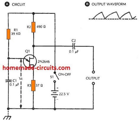 Unijunction Transistor Ujt 2n2646 Datasheet Homemade Circuit Projects