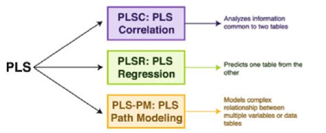 PLS Methods With Their Main Goals PLS Correlation Is The Method Download Scientific Diagram