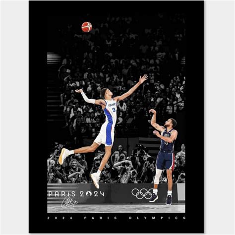 Steph Curry Over Wemby Steph Curry Usa Basketball Posters And Art