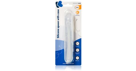 Kikkaboo Silicone Spoon In A Case Spoon With Bag Uk